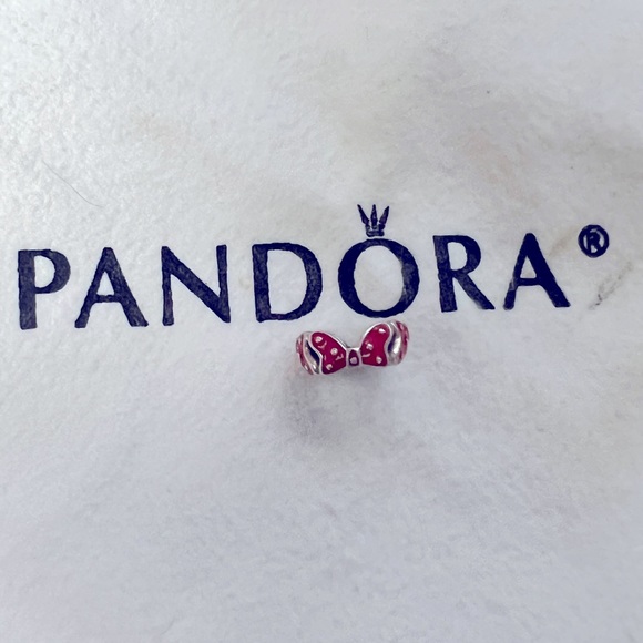 Pandora | Jewelry | Authentic Disney Pandora Minnie Mouse Bows Spacer ...
